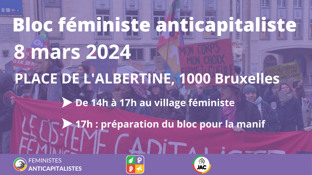 Le 8 mars, c’est toute l’année ! - Gauche anticapitaliste